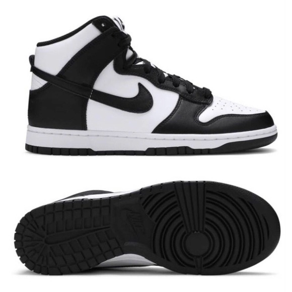 Nike | Shoes | Nike Dunk High Panda 22 Blackwhite Mens Basketball Dd1399 105 New | Poshmark